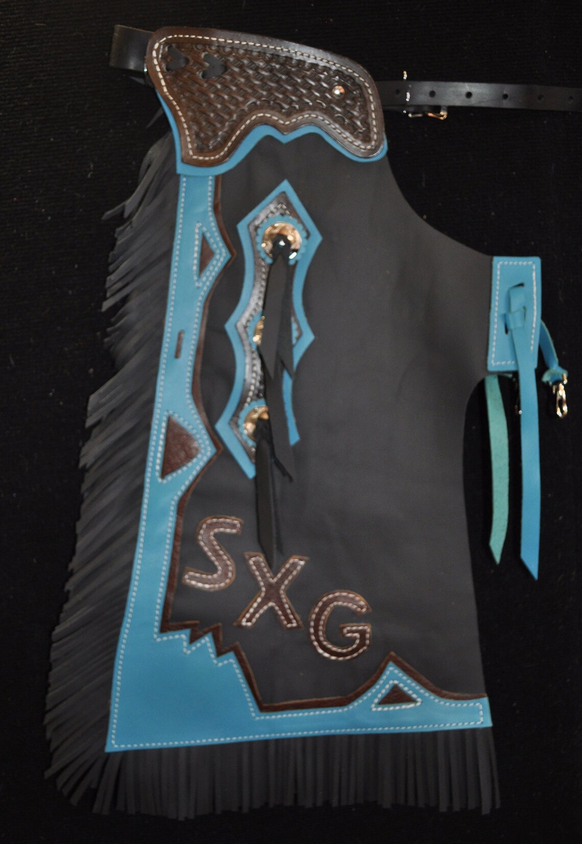 Custom Made Kid's Bronc/bull Riding Chaps/ New/ Custom - Etsy