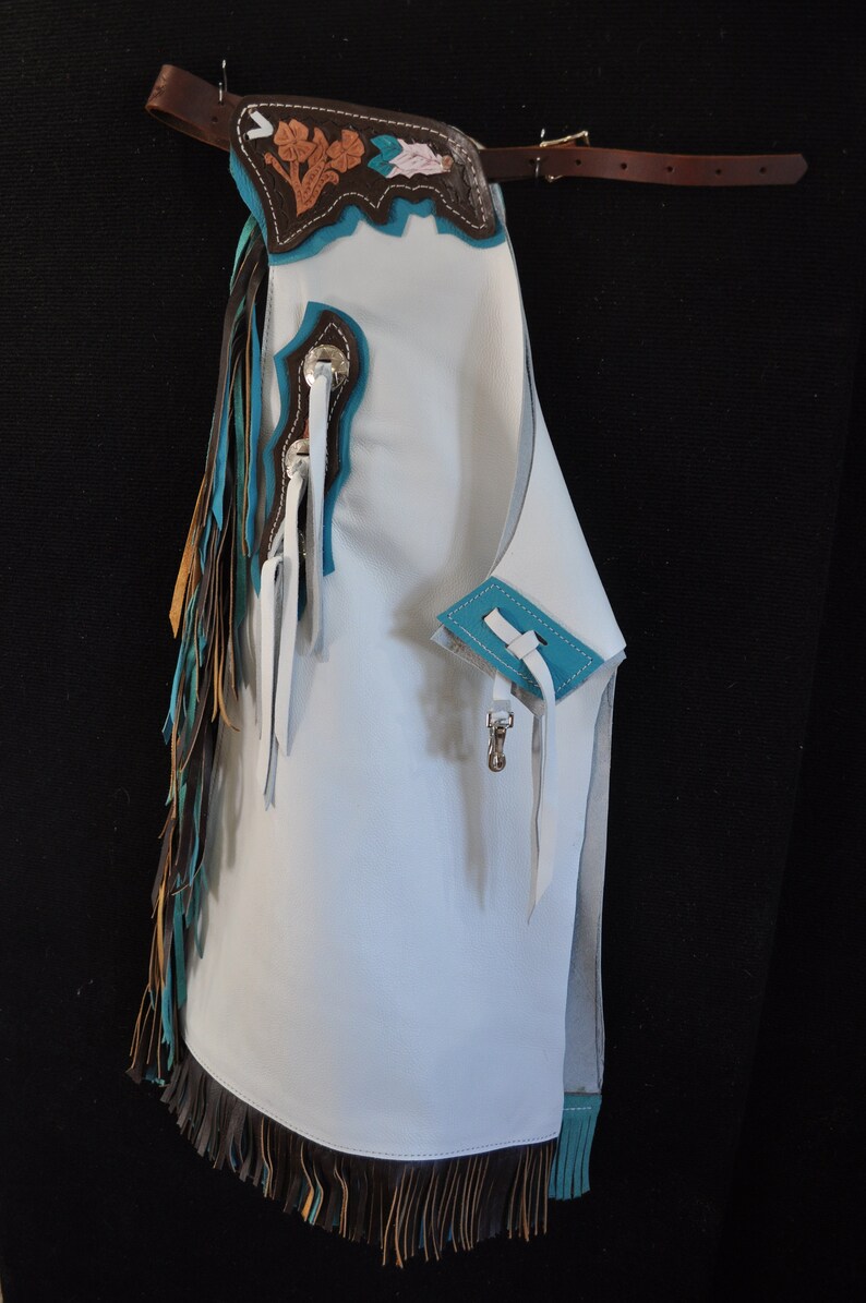 Custom Made Kid's Bronc/bull Riding Chaps/ New/ Custom - Etsy