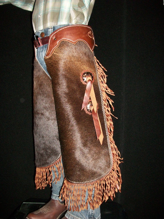 Custom Made Hair on Hide Kids Chinks/youth/toddler/new Leather | Etsy