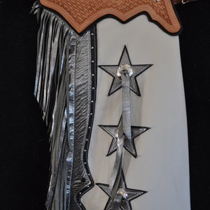 Custom Made Rodeo Chaps/ New/ Custom Leather /R Bar K - Etsy