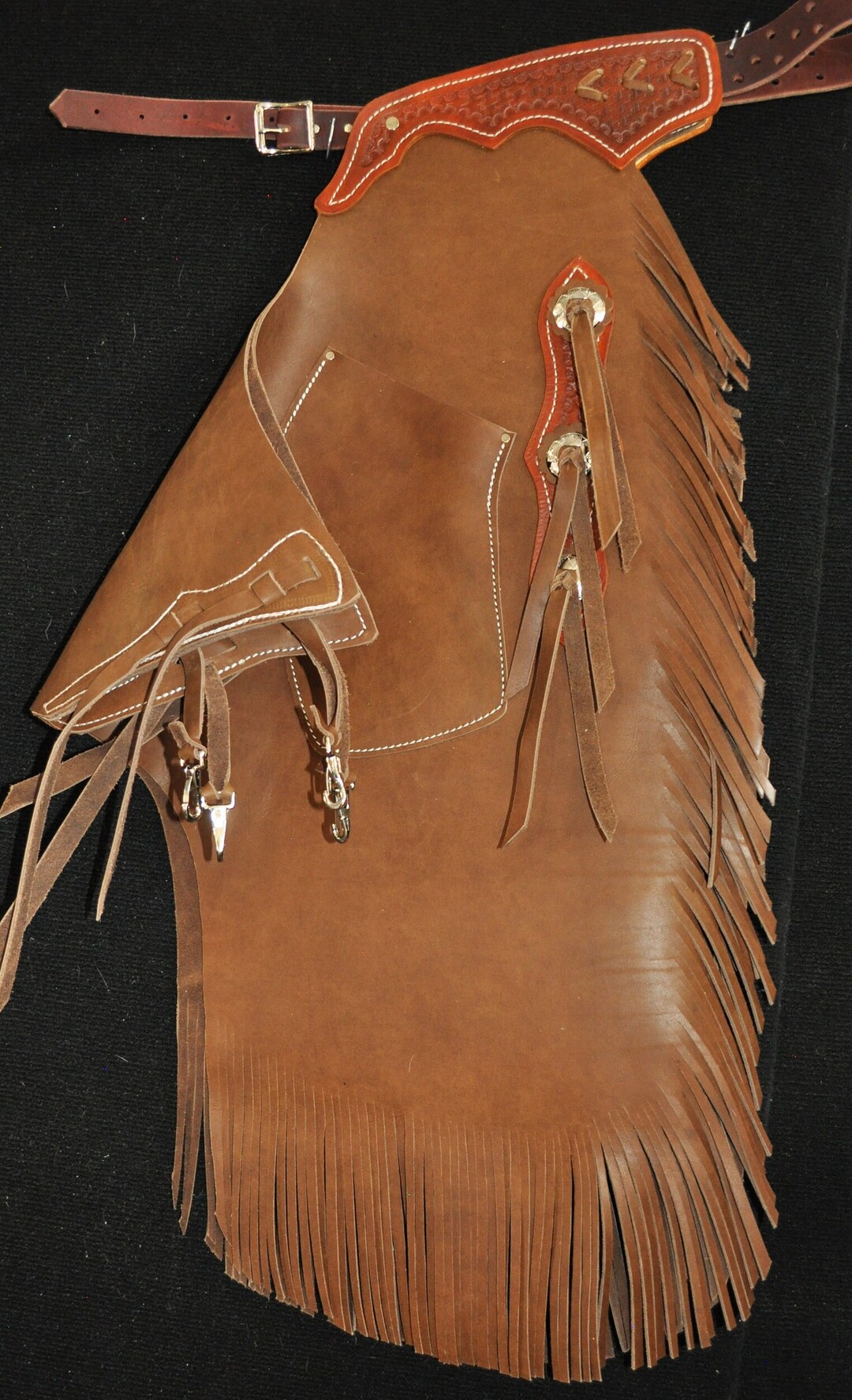 Custom Made Leather Chinks/new Chaps/r Bar K - Etsy