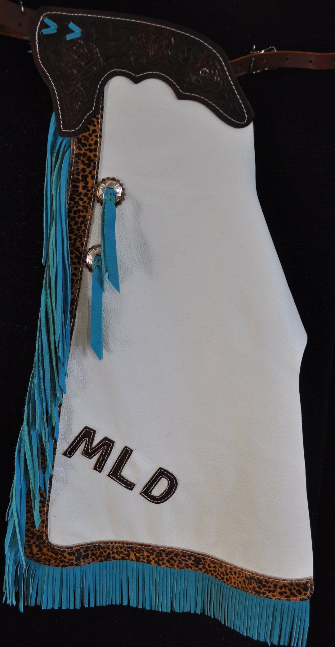 Custom Made Leopard Hide Kids/ Toddler/ Youth Rodeo Chaps/new Leather ...