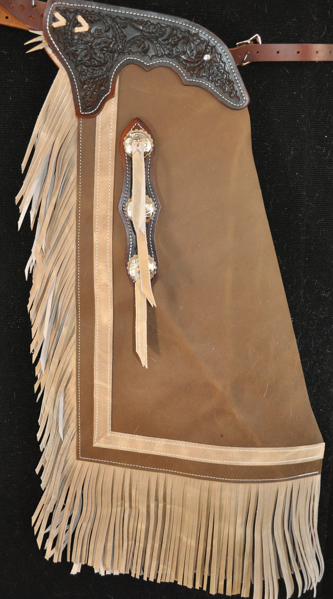 Custom Made Leather Chinks/new Chaps/r Bar K - Etsy