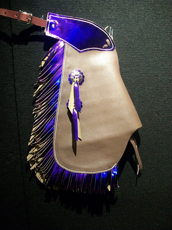 Custom Made Leather Kid's/ Toddler/youth Chinks/new/ | Etsy