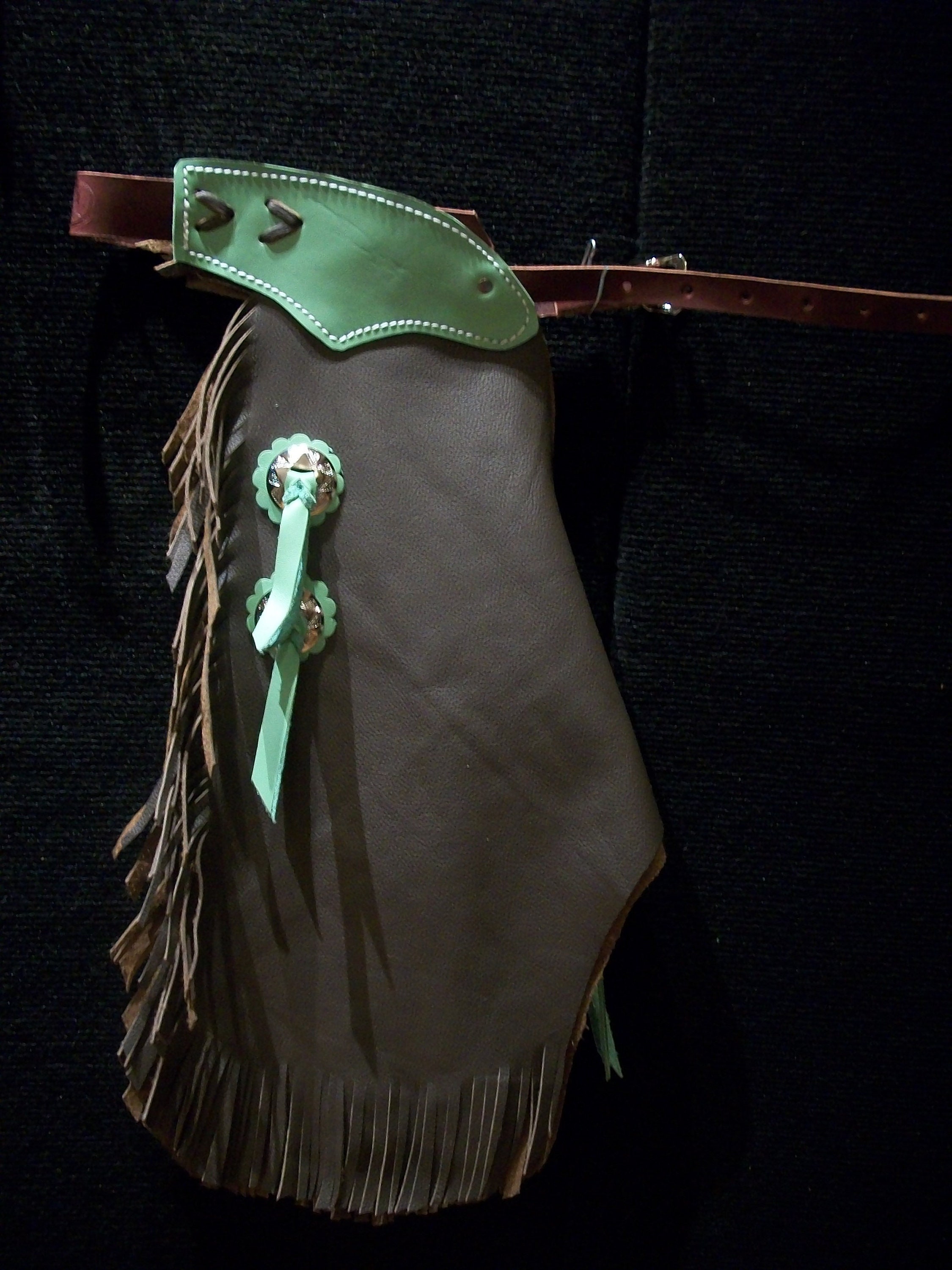 Custom Made Leather Kid's/toddler/youth Chinks/new/r Bar K - Etsy