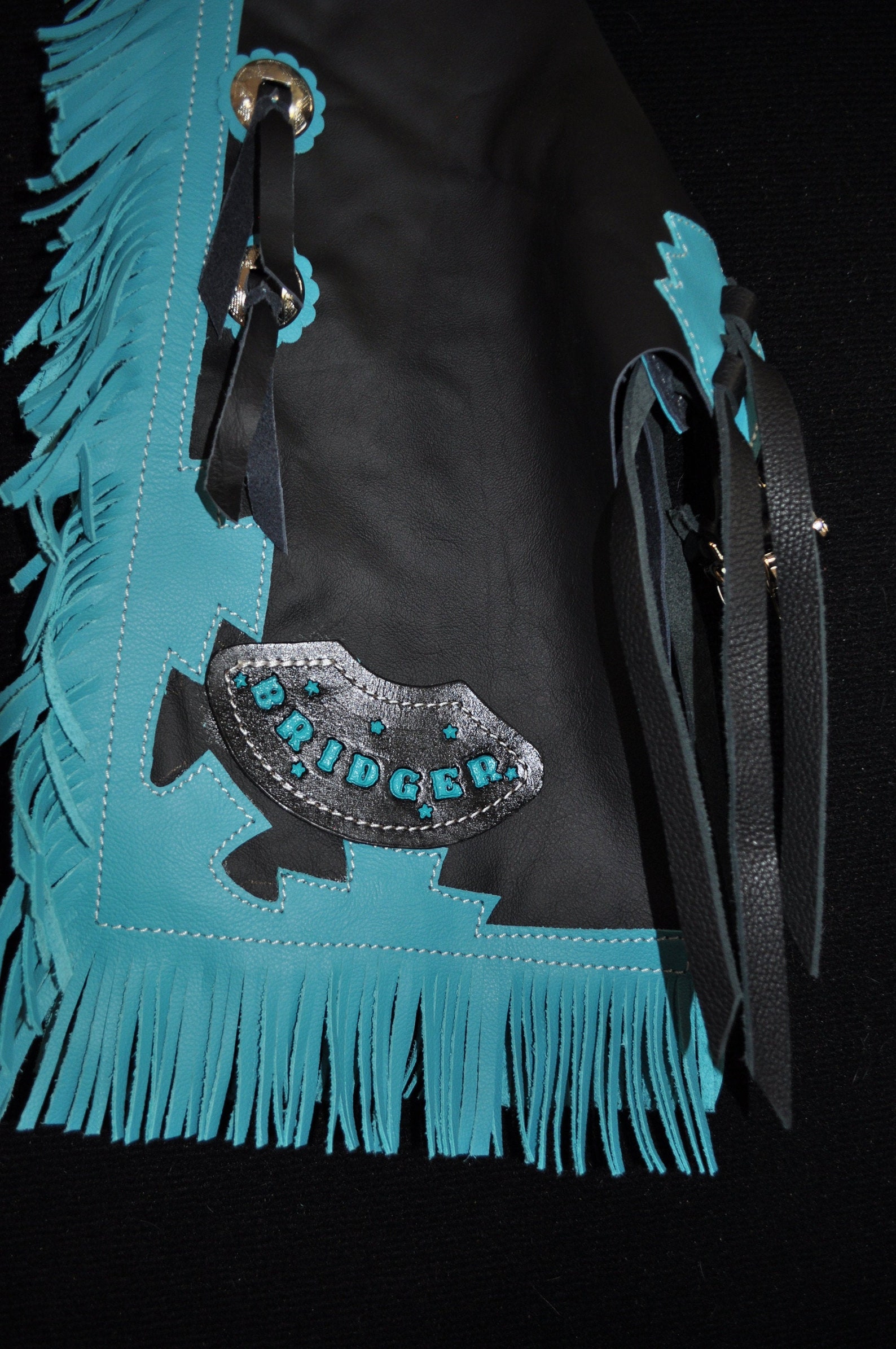 Custom Made Kid's Bronc/bull Riding Chaps/ New/ Custom - Etsy