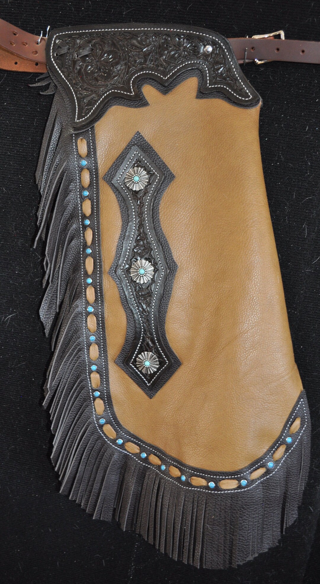 Custom Made Leather Chinks/new Chaps/r Bar K - Etsy