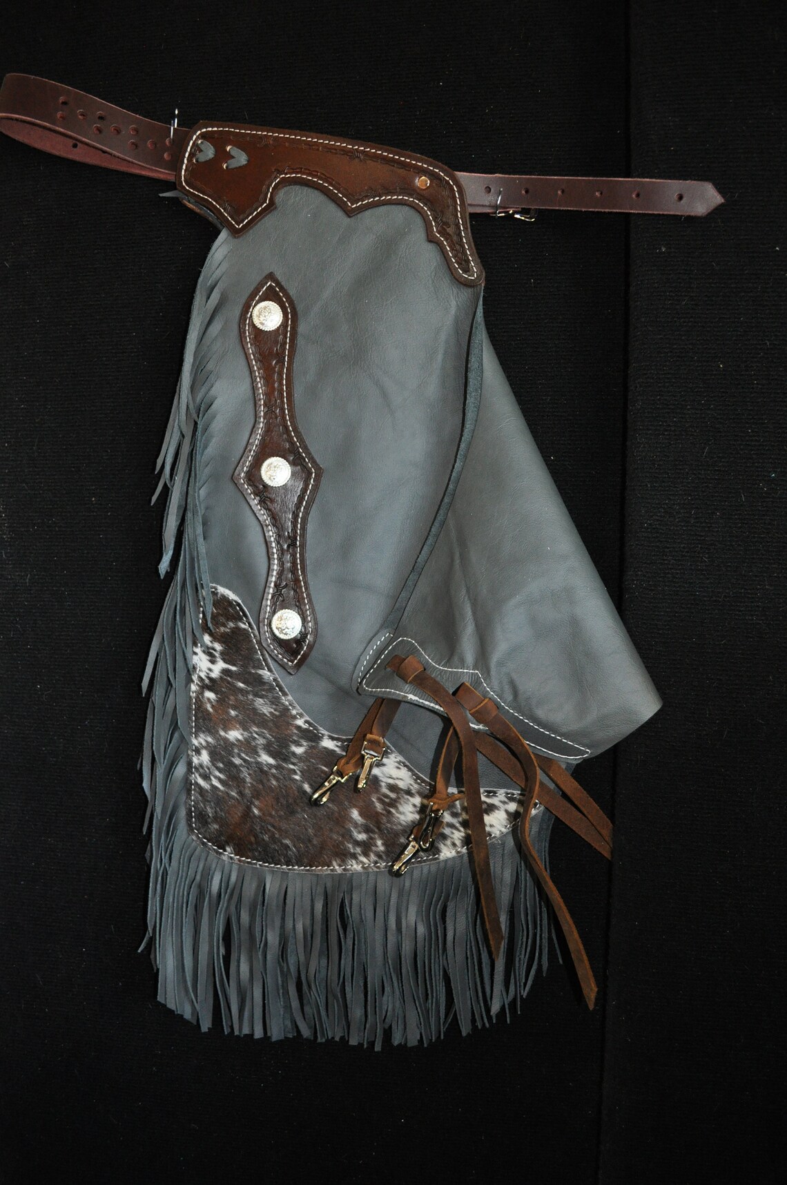 Custom Made Leather Chinks/new Chaps/r Bar K - Etsy