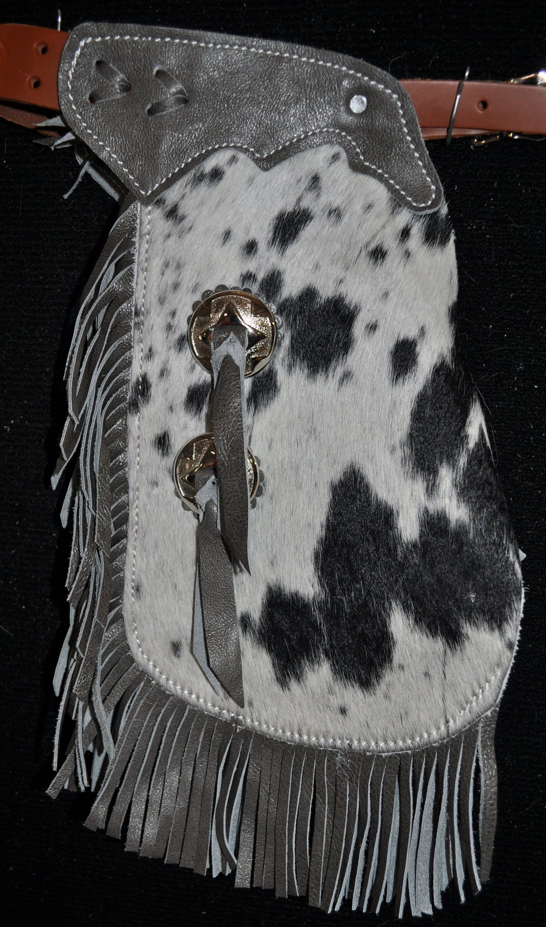 In Stock Now Size 2T Custom Made Leather Kids Chinks/hair on Cowhide/r ...