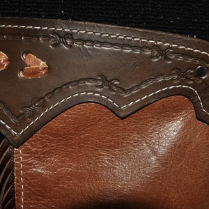 Custom Made Batwing Leather Chaps/new/r Bar K - Etsy