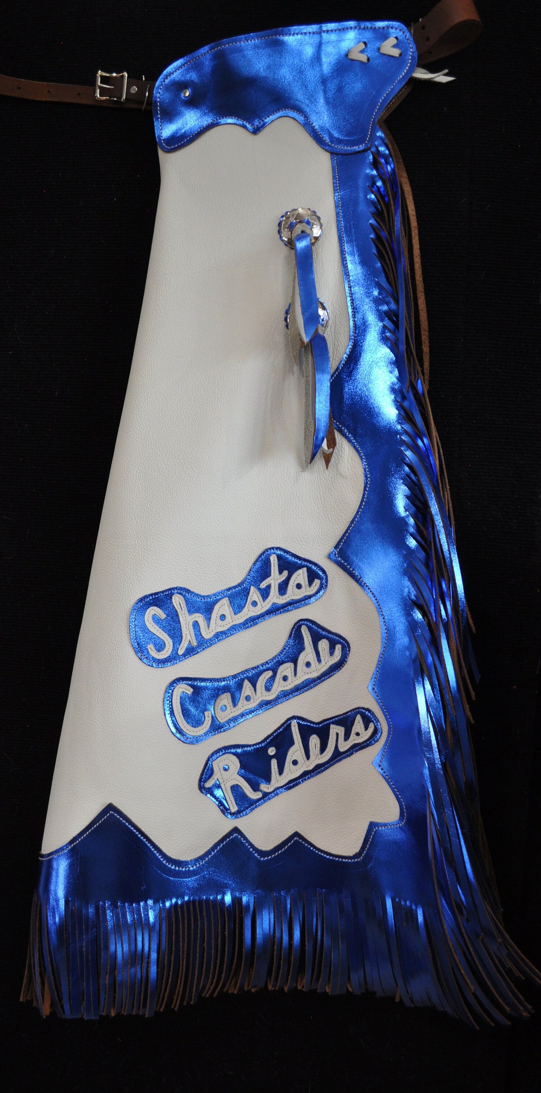 Custom Made Rodeo Royalty Chaps/ New/ Custom Leather/r Bar K - Etsy