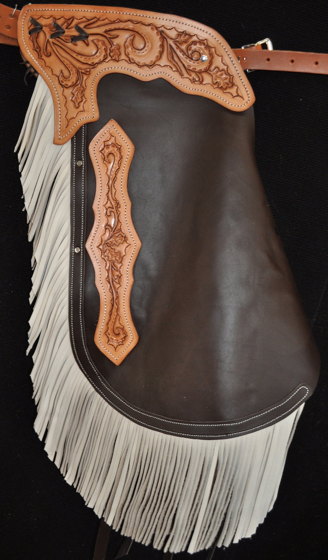 Custom Made Leather Chinks/new Chaps/r Bar K - Etsy