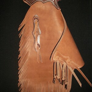 Custom Made Leather Chinks/new Chaps/r Bar K - Etsy