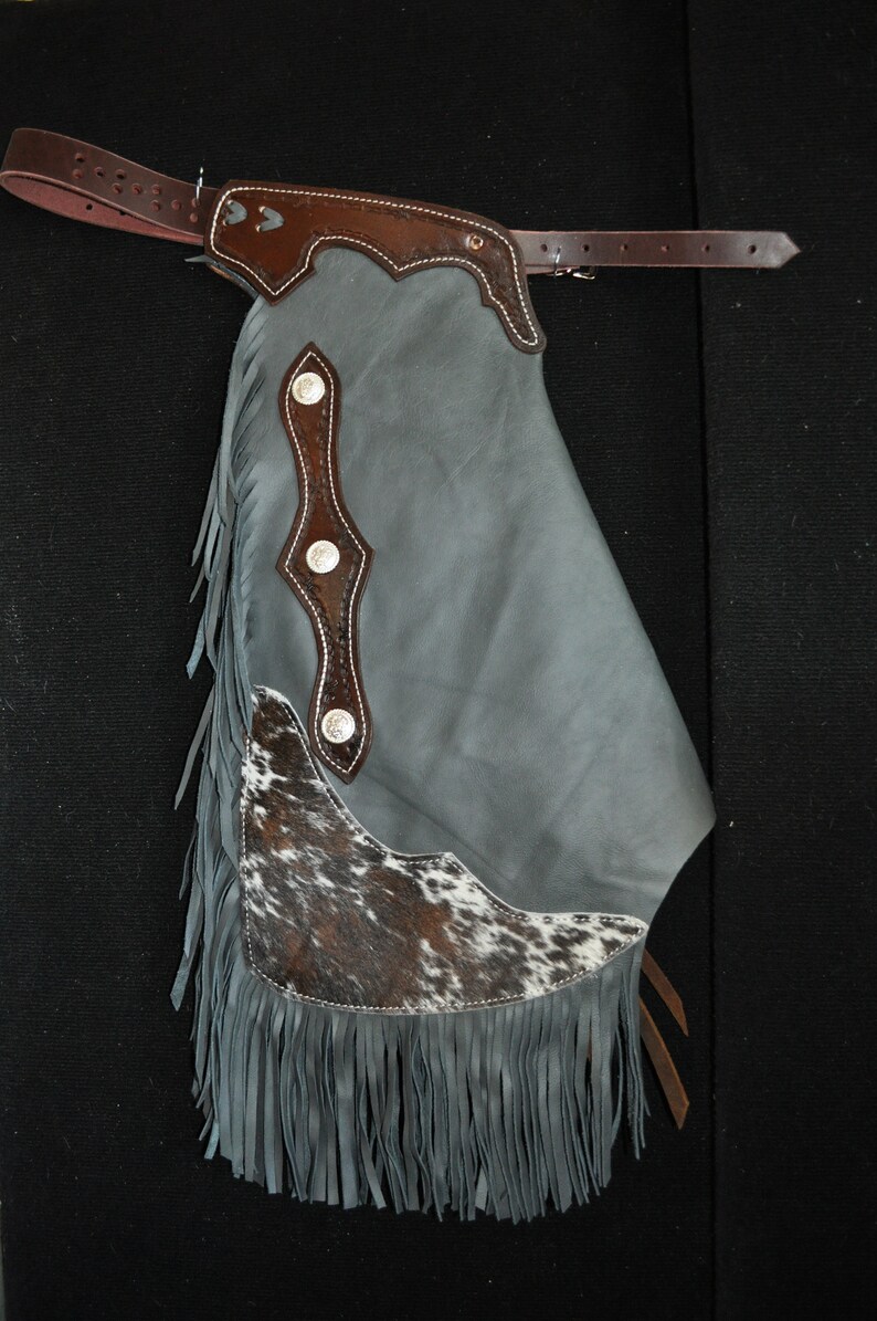 Custom Made Leather Chinks/new Chaps/r Bar K - Etsy