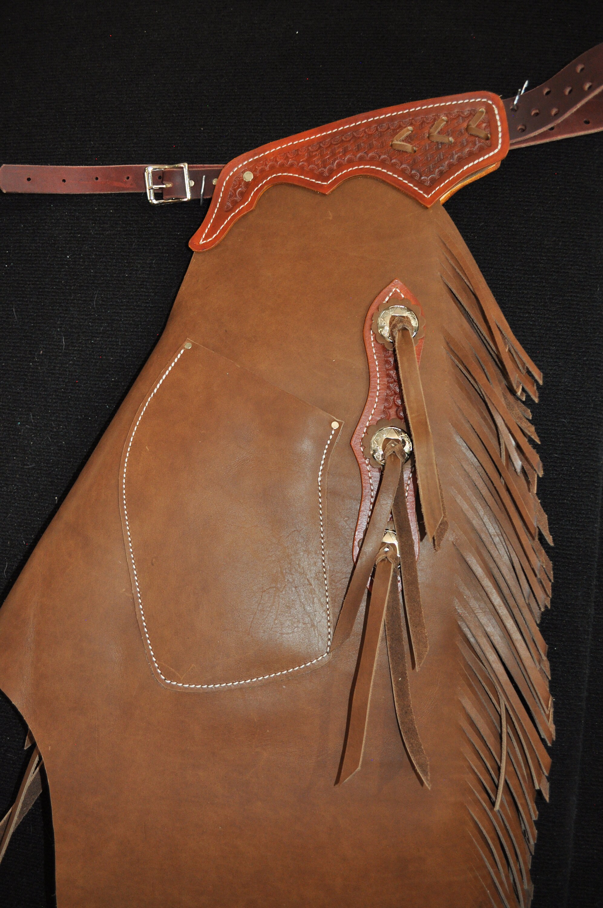 Custom Made Leather Chinks/new Chaps/r Bar K | Etsy