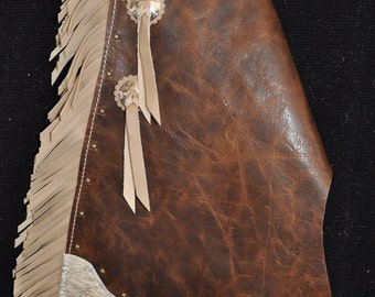 Custom Made Hair on Hide Kid's Chaps/ Youth/ Toddler/new Leather / R ...