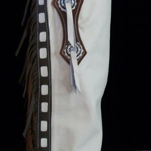 Custom Made Leather Shotgun Chaps/ New/r Bar K - Etsy