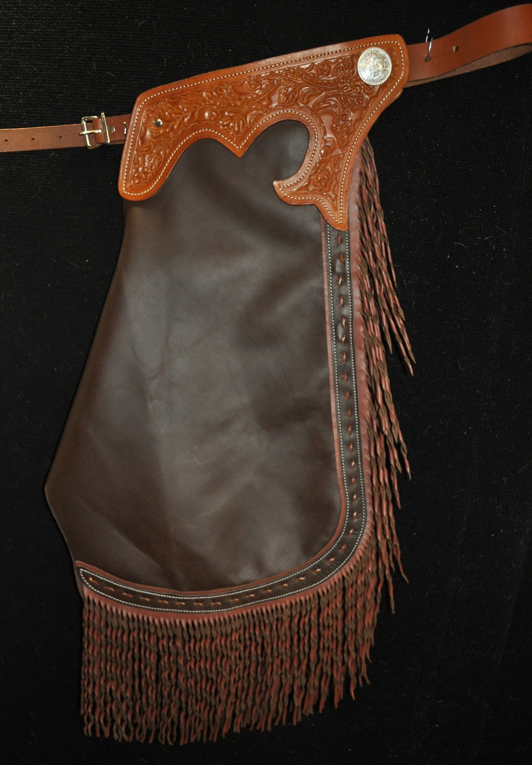 Custom Made Leather Chinks/new Chaps/r Bar K - Etsy