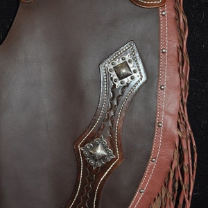 Custom Made Leather Shotgun Chaps/ New/r Bar K - Etsy