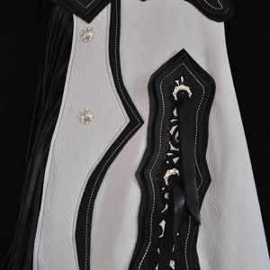 Custom Made Rodeo Chaps/ New/ Custom Leather /R Bar K - Etsy