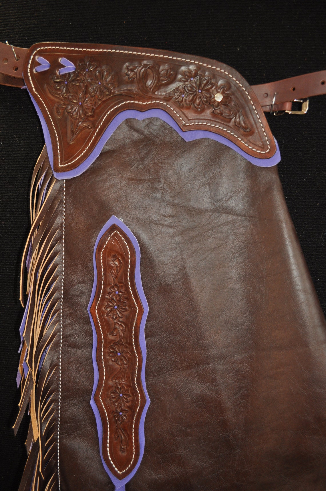 Custom Made Leather Chinks/new Chaps/r Bar K - Etsy