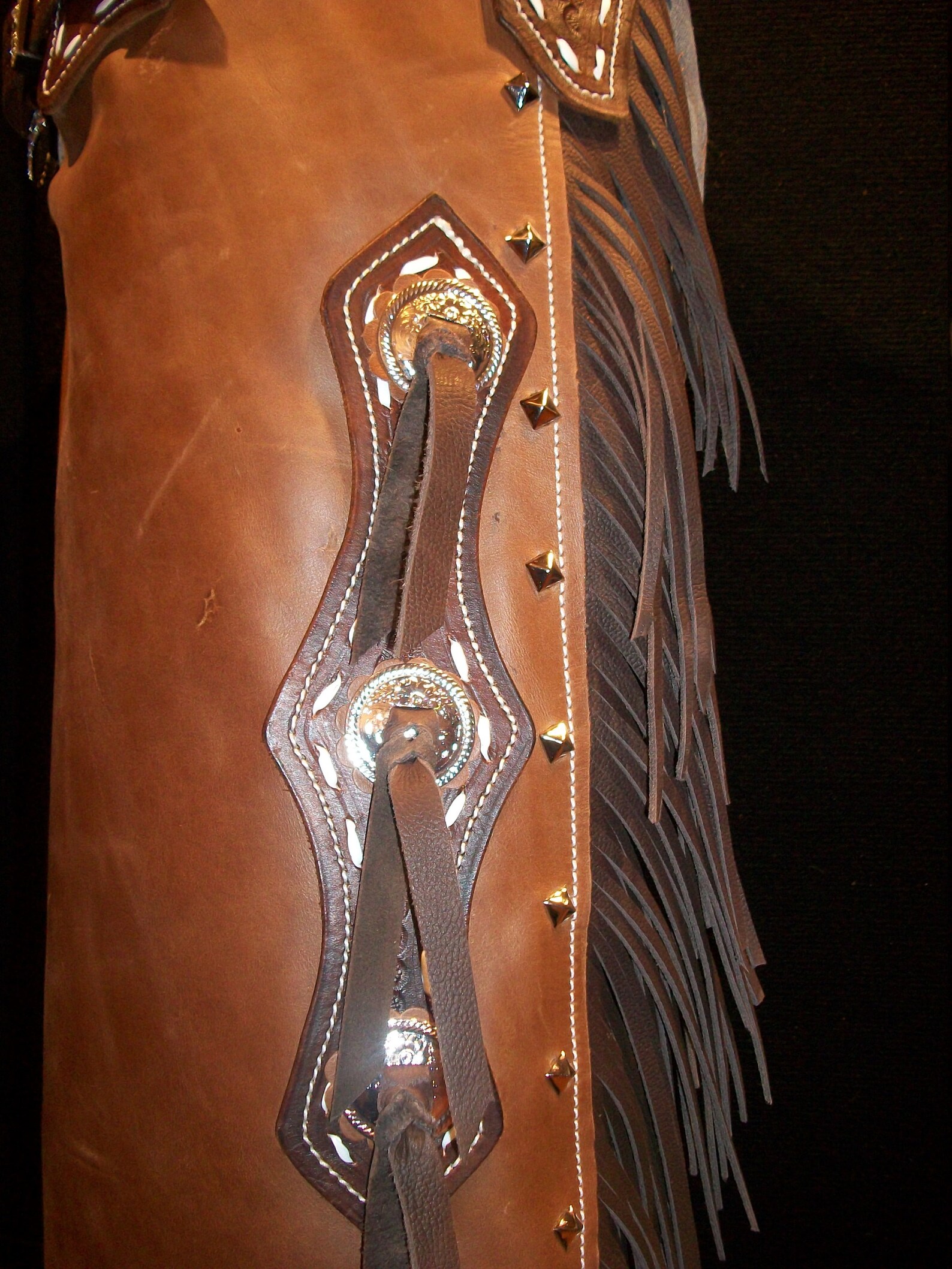Custom Made Leather Chinks/new Chaps/r Bar K - Etsy
