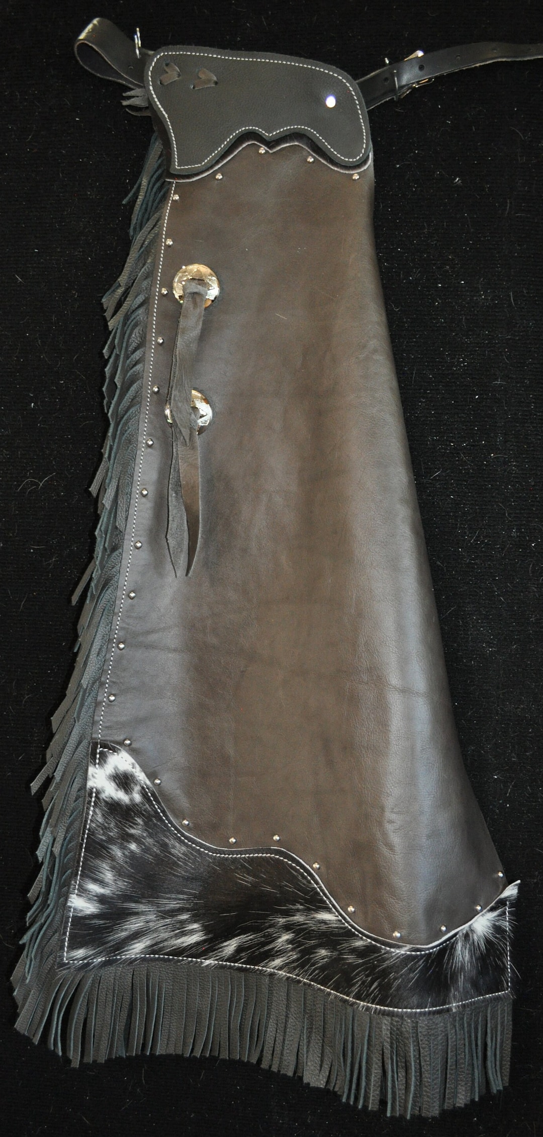 Custom Made Hair on Hide Kids Chaps/youth/toddler/new Leather / R Bar K ...