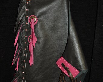 Custom Made Leather Kid's Chinks/youth/toddler/new/r Bar K | Etsy