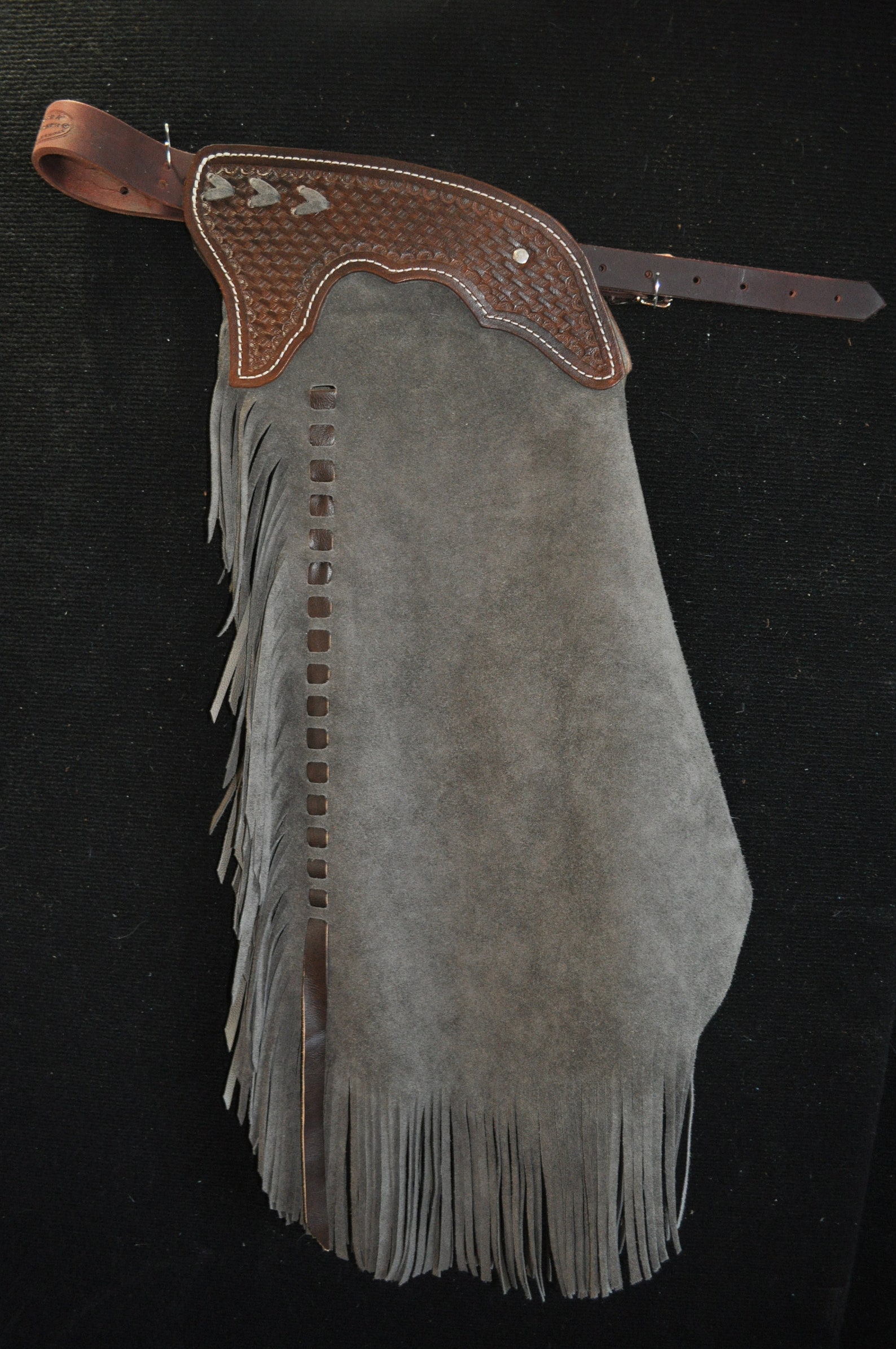 Custom Made Leather Chinks/new Chaps/rough Out/r Bar K - Etsy