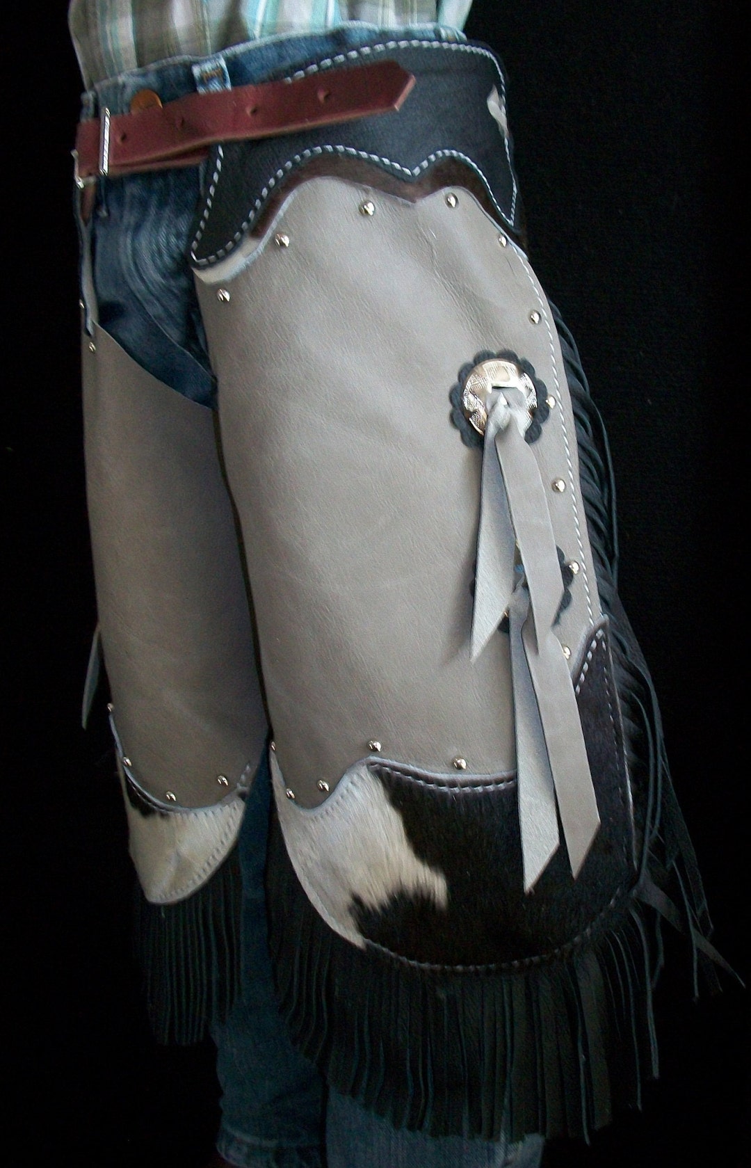 Custom Made Hair on Hide Kids Chinks/youth/toddler/new Leather / R Bar ...