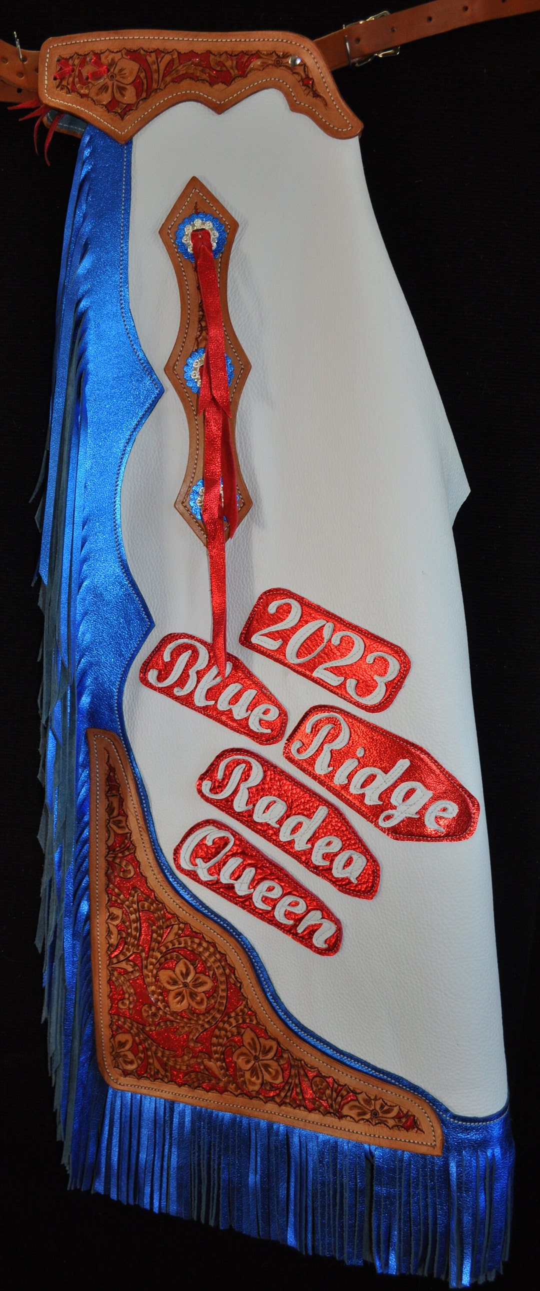 Custom Made Rodeo Princess/rodeo Queen Chaps/ New/ Custom Leather /R ...