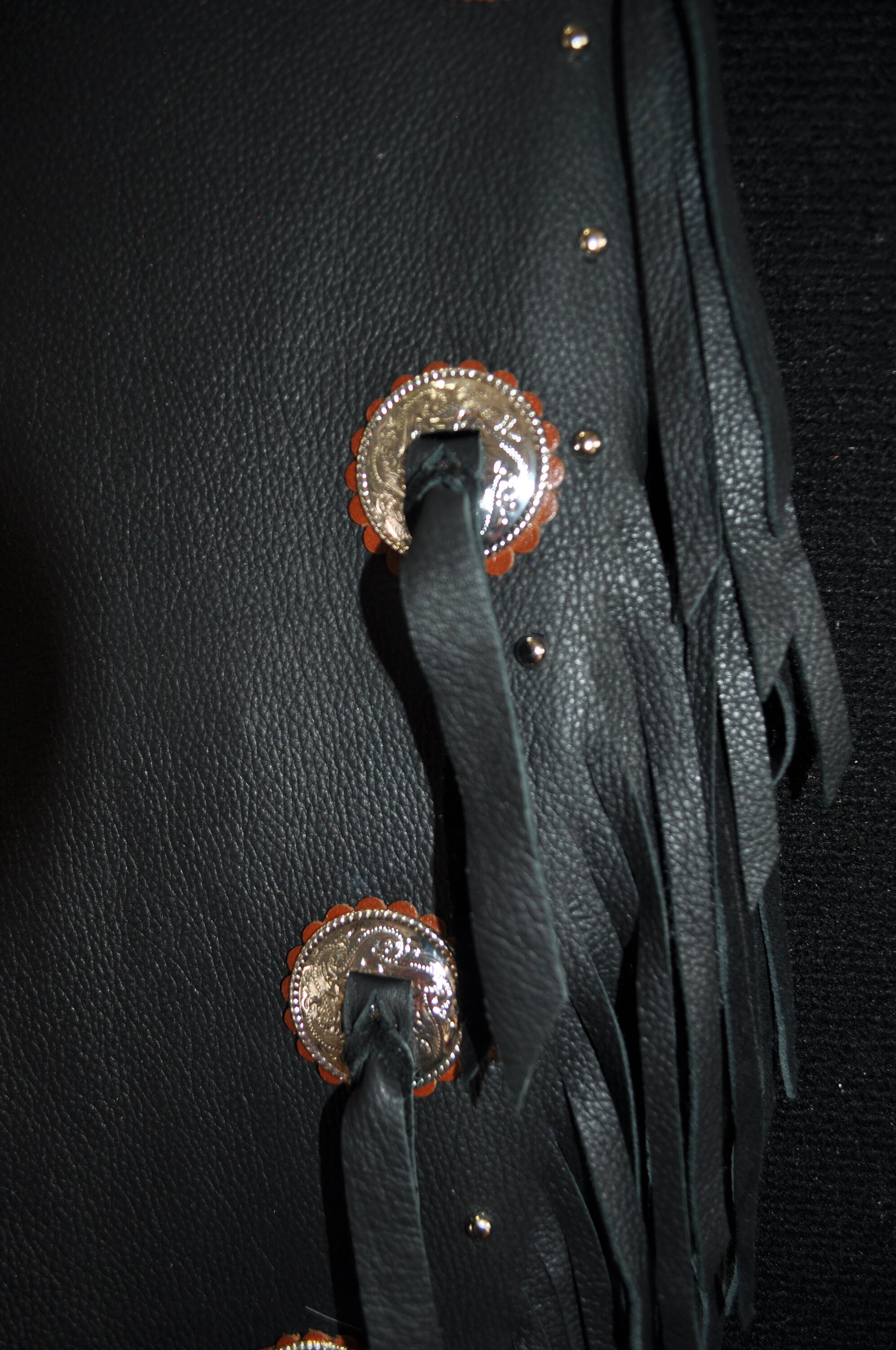 Custom Made Leather Shotgun Chaps/ New/r Bar K - Etsy