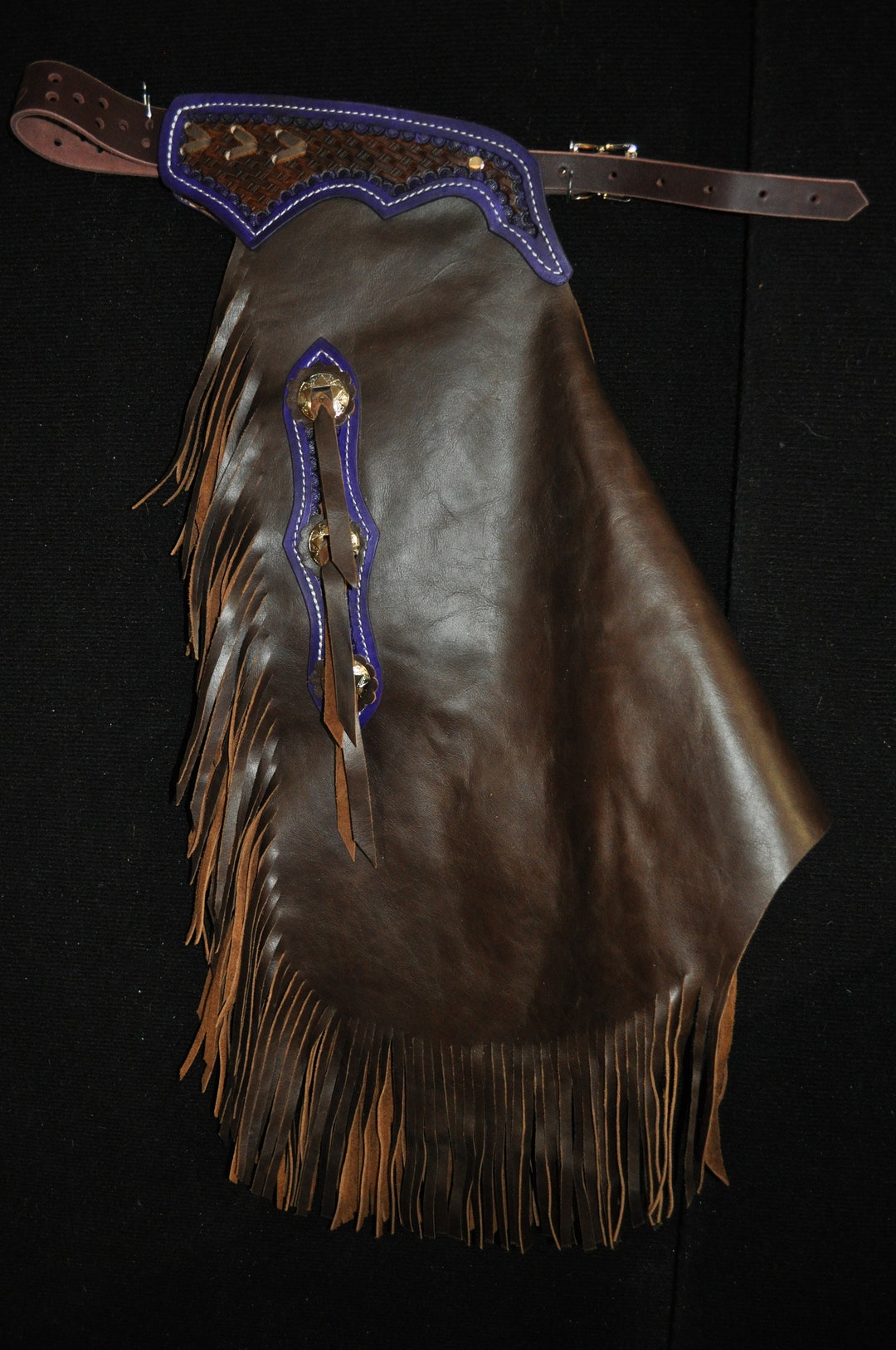 Custom Made Leather Chinks/new Chaps/r Bar K - Etsy