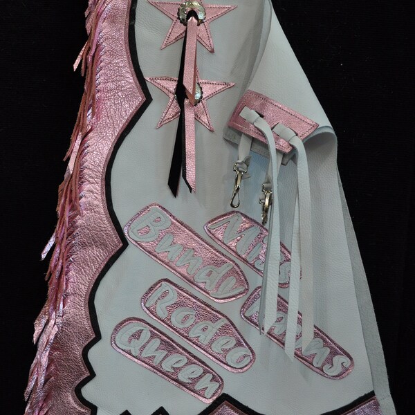 Leather Pink Chaps - Etsy
