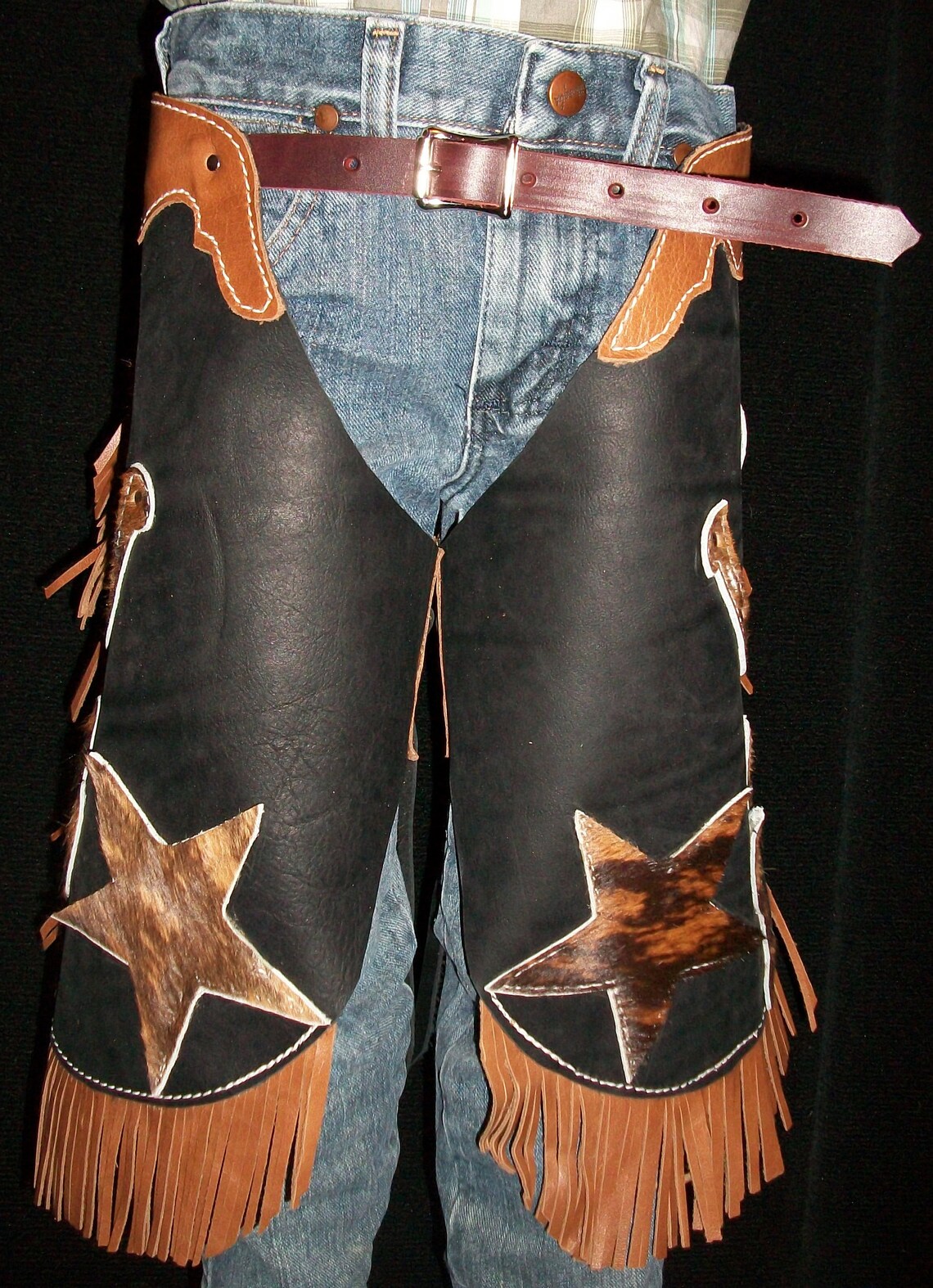 Custom Made Hair on Hide Kids Chinks/youth/toddler/new Leather | Etsy