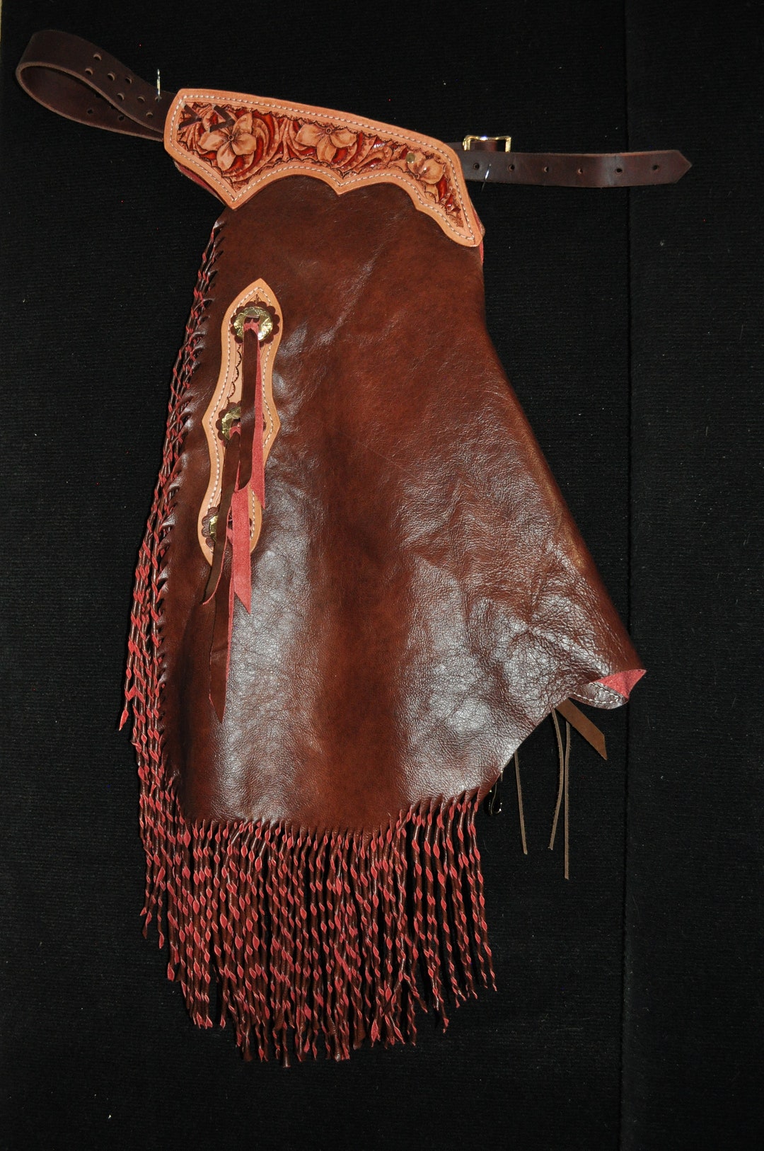 Custom Made Leather Chinks/new Chaps/r Bar K - Etsy