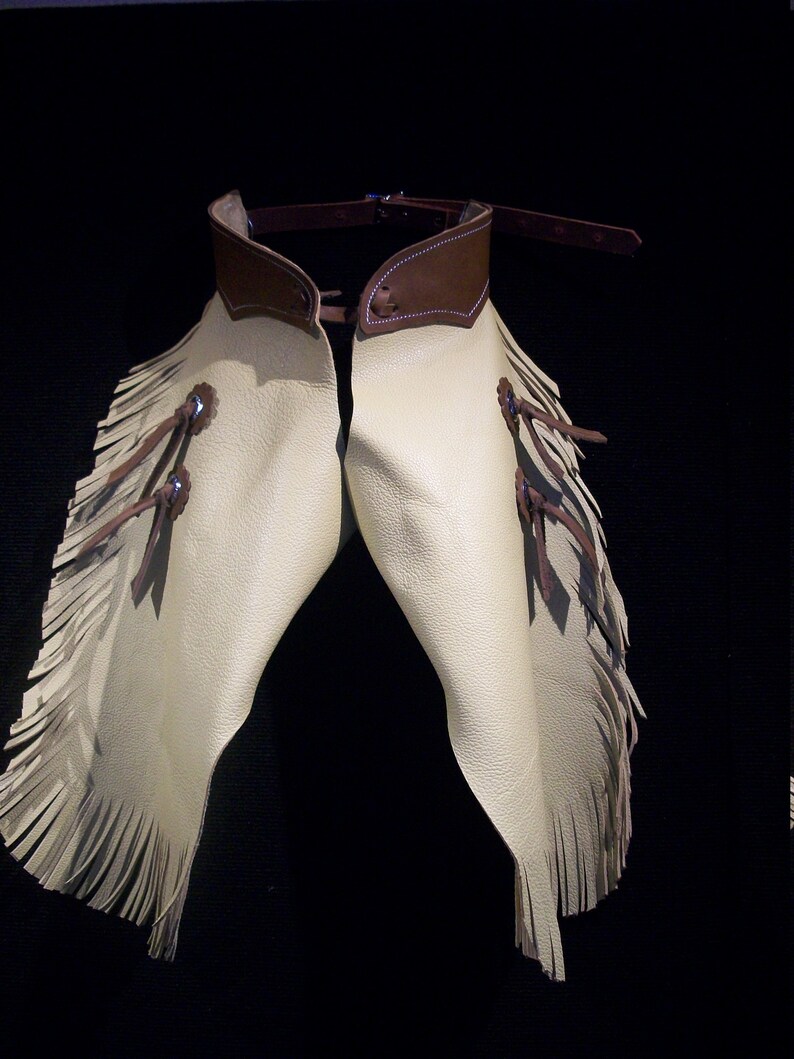 Custom Made Leather Kid's Chinks/youth/toddler/new/ R Bar - Etsy