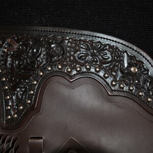 Custom Made Leather Chinks/floral/ New Chaps/r Bar K - Etsy