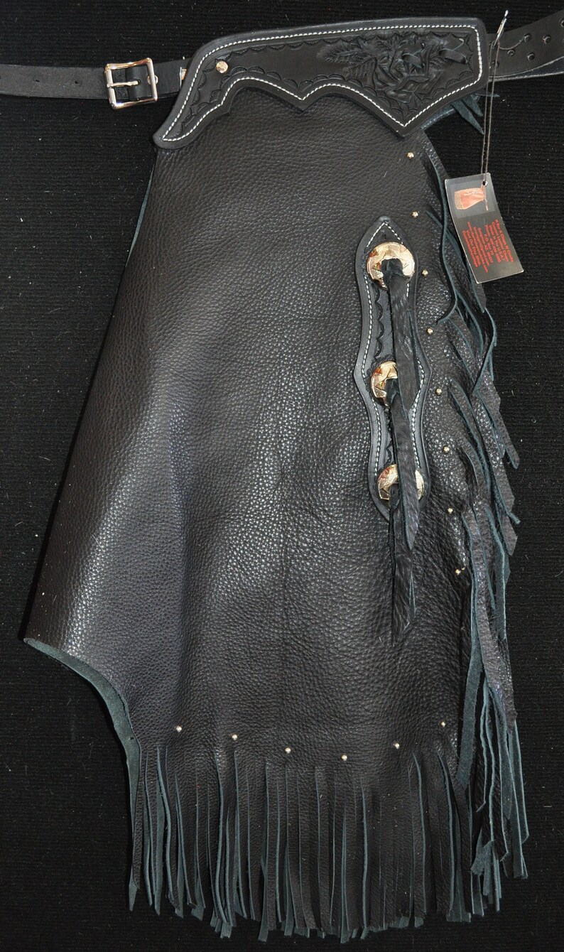 In Stock Now Custom Made Leather Chinks/r Bar K - Etsy