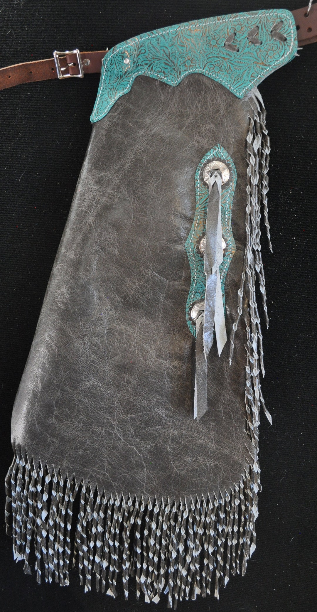 Custom Made Leather Chinks/new Chaps/r Bar K - Etsy