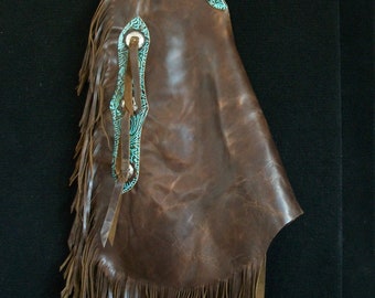 Custom Made Batwing Leather Chaps/new/r Bar K - Etsy