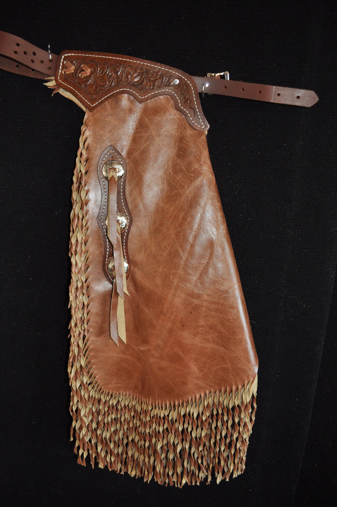 Custom Made Leather Chinks/new Chaps/r Bar K - Etsy