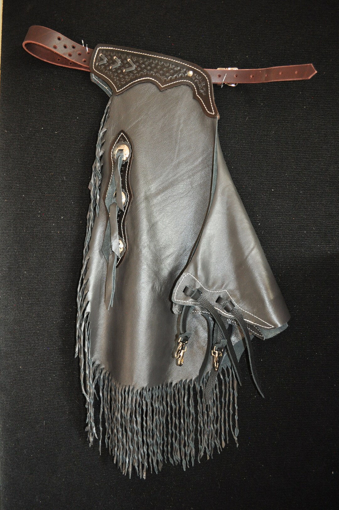 Custom Made Leather Chinks/new Chaps/r Bar K - Etsy