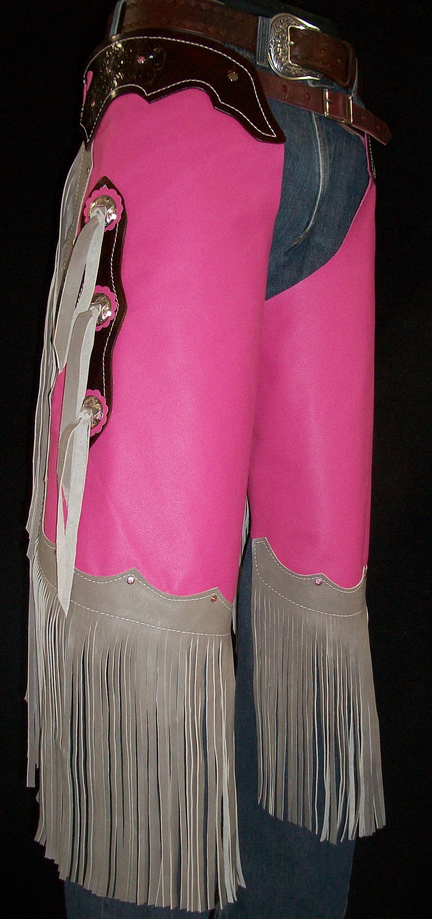 Custom Made Leather Chinks/new Chaps/ Floral Carved/ - Etsy