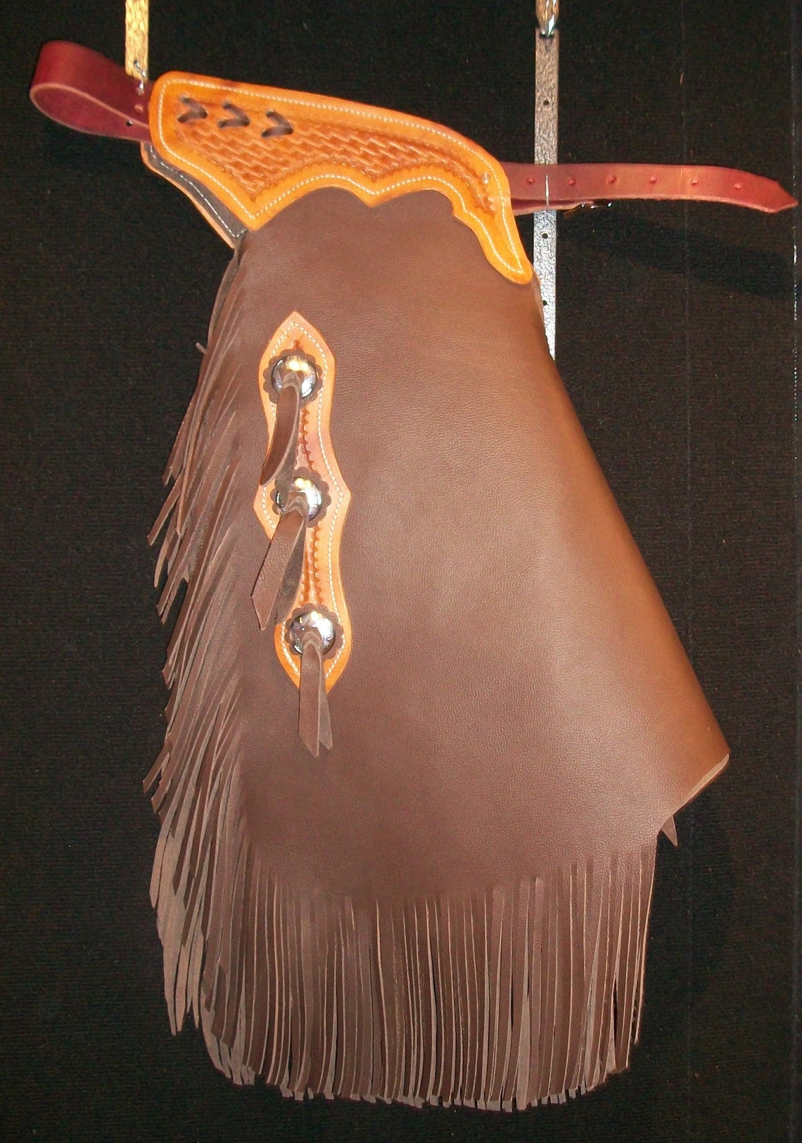 Custom Made Leather Chinks/New Chaps/R Bar K | Etsy