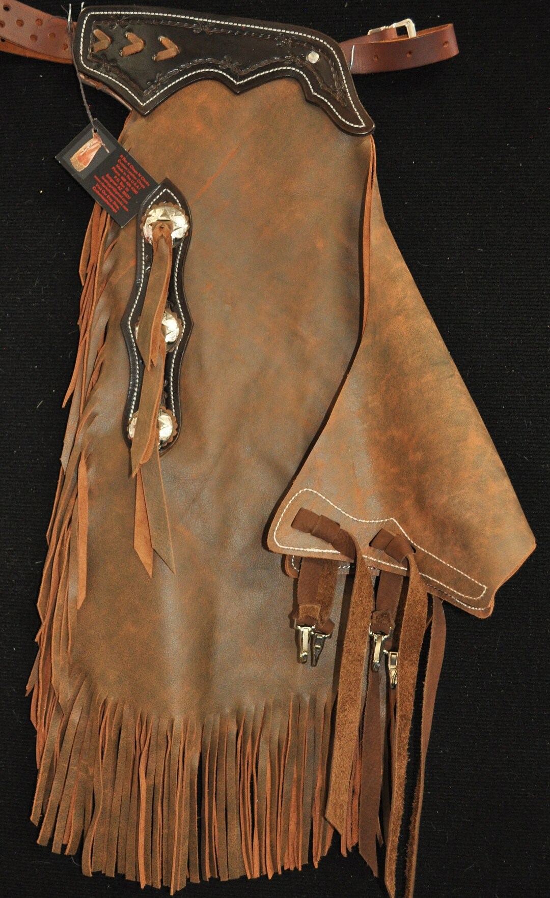 Custom Made Leather Chinks/new Chaps/r Bar K - Etsy