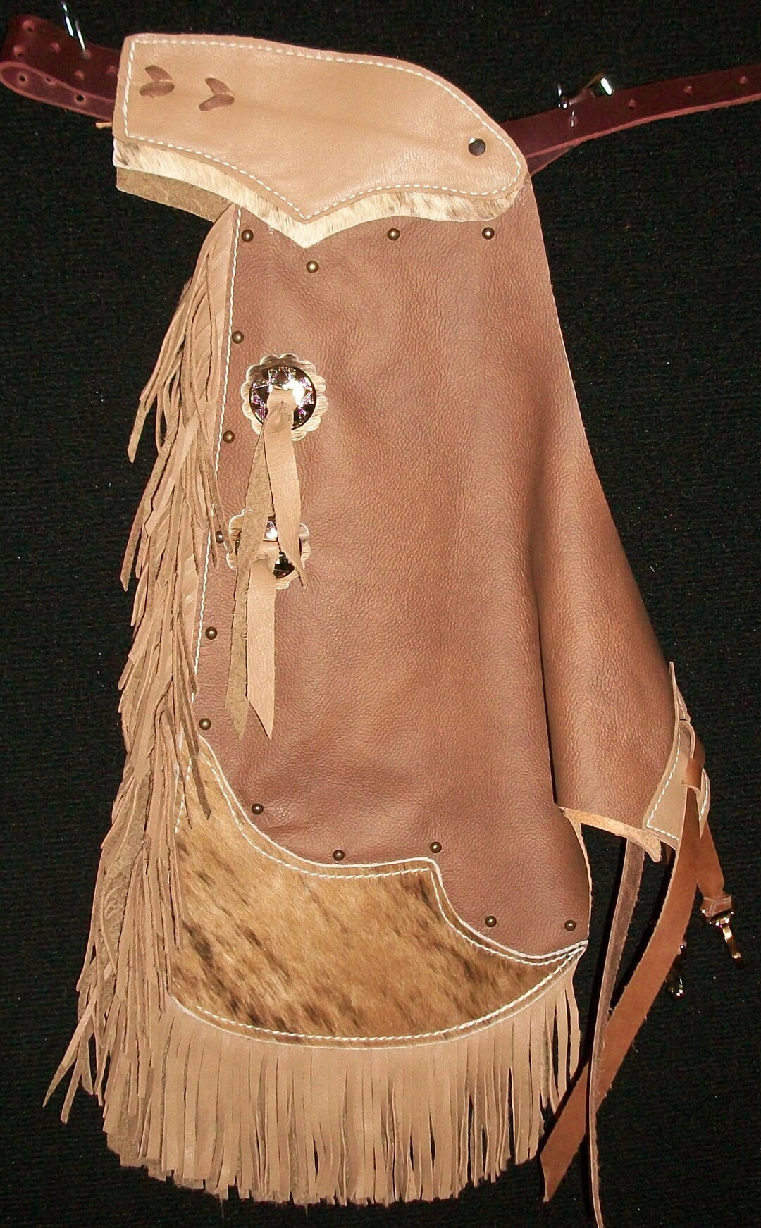 Custom Made Hair on Hide Kids Chinks/youth/toddler/new Leather / R Bar ...