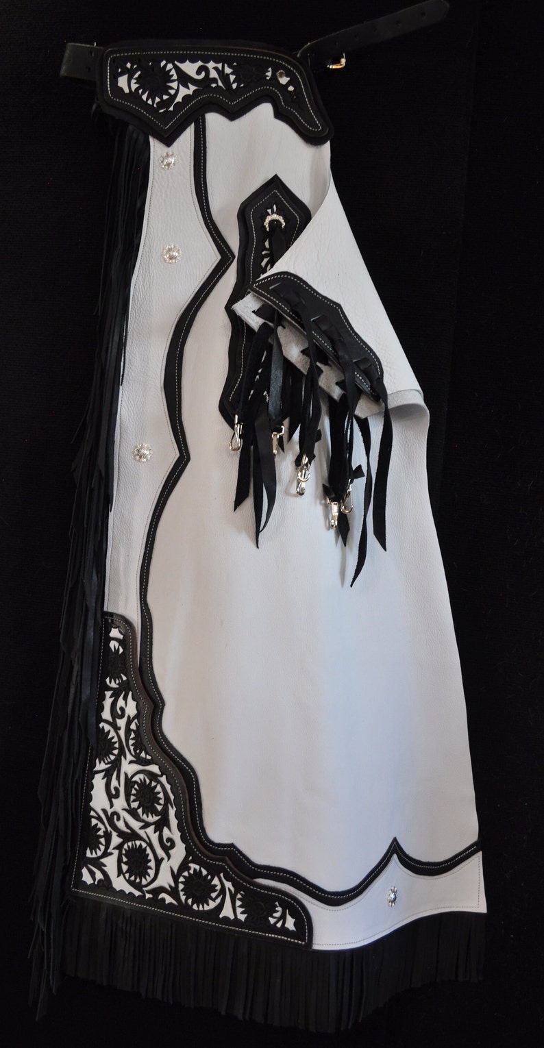 Custom Made Kid's Rodeo Royalty Chaps/ New/ Custom Leatherrodeo Chaps/r ...