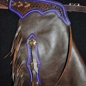 Custom Made Leather Chinks/new Chaps/r Bar K - Etsy