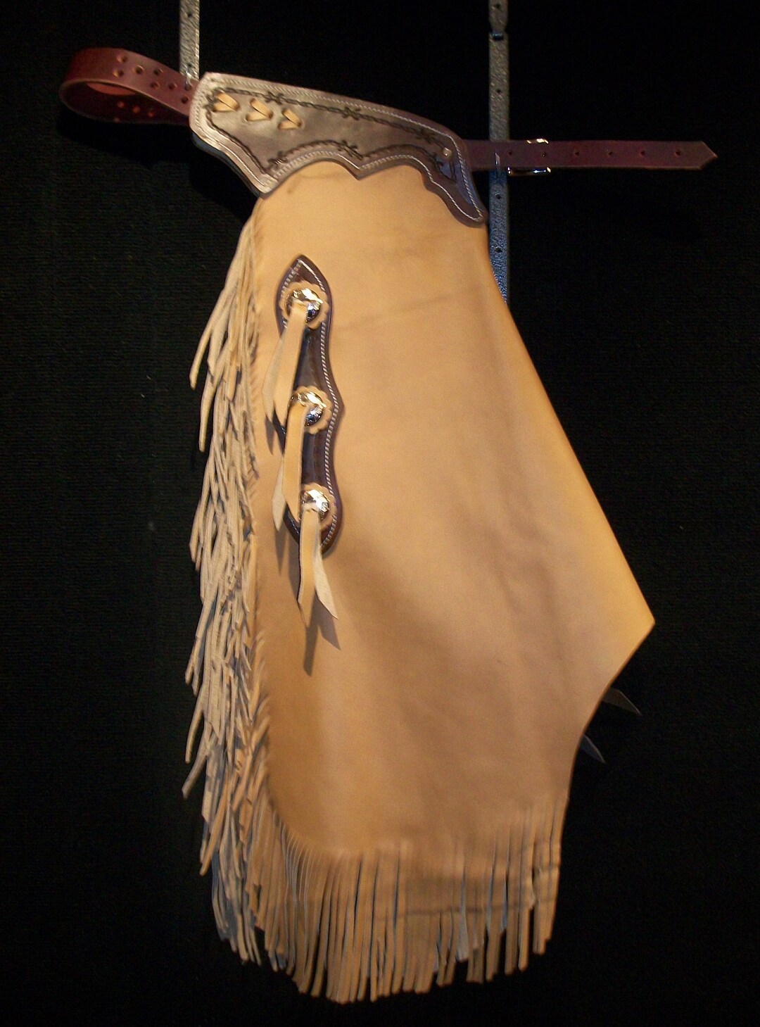 Custom Made Leather Chinks/new Chaps/r Bar K - Etsy